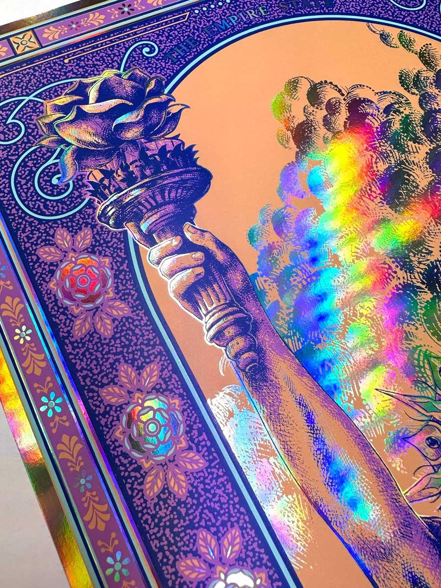 DMB "Liberty" Foil MSG New York City Print (Edition of 75) – BIOWORKZ