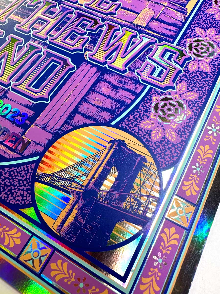 DMB "Liberty" Foil MSG New York City Print (Edition of 75) – BIOWORKZ