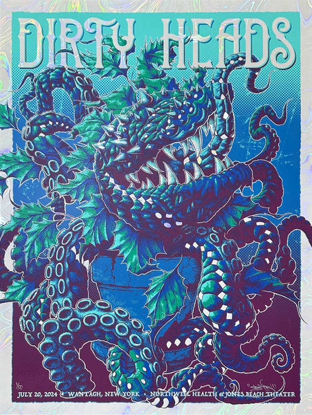Dirty Heads Foil AP Wantagh, New York Print (Edition of 50) – BIOWORKZ