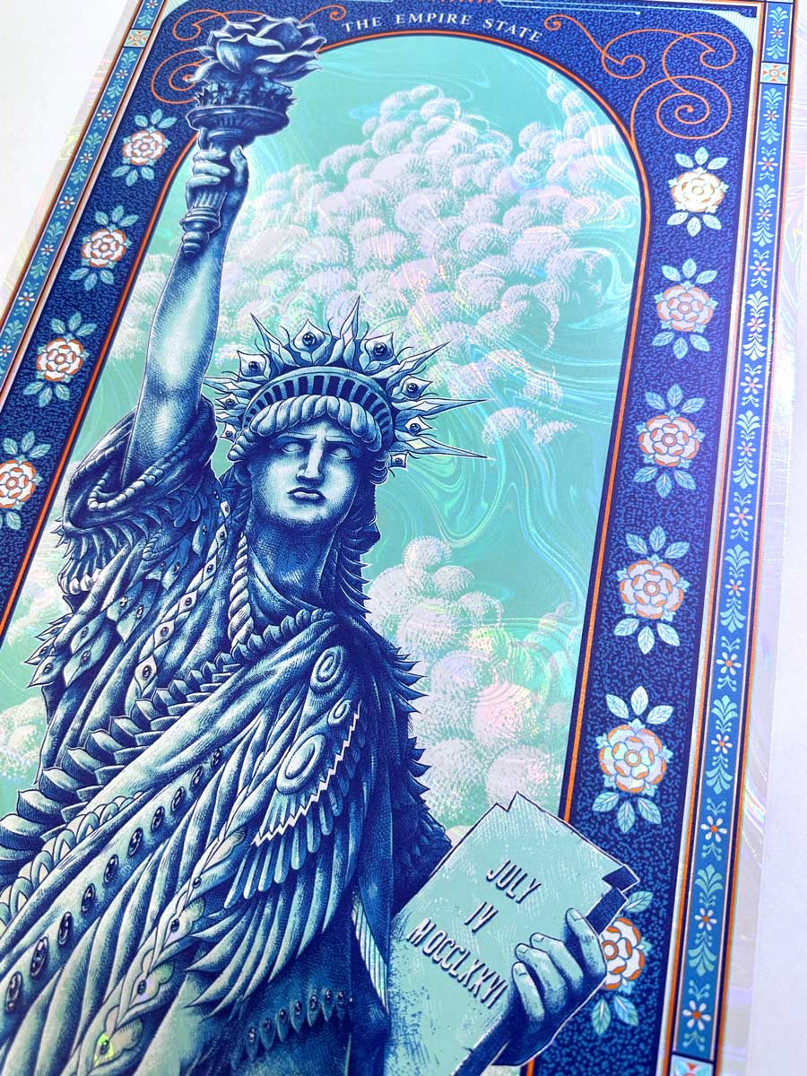 Liberty Foil Art Prints (Edition of 45) – BIOWORKZ