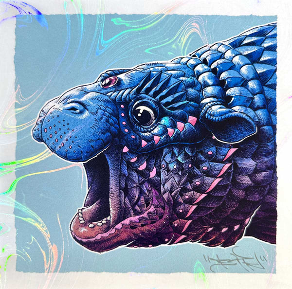 MooDeng the Baby Pygmy Hippo (Edition of 79) – BIOWORKZ