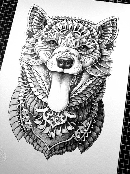 Shiba Inu (Original Artwork) BIOWORKZ