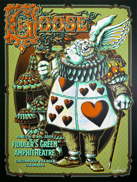 Goose Greenwood Village White Rabbit Foil Prints (Edition of 50) – BIOWORKZ