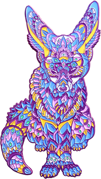 Fennec Fox Pin (Edition of 60) – BIOWORKZ