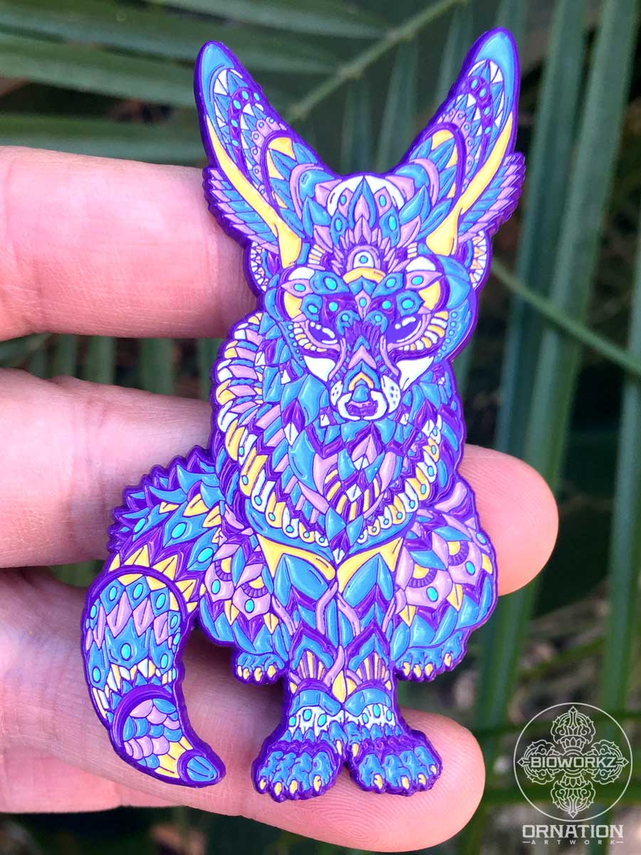 Fennec Fox Pin (Edition of 60) – BIOWORKZ