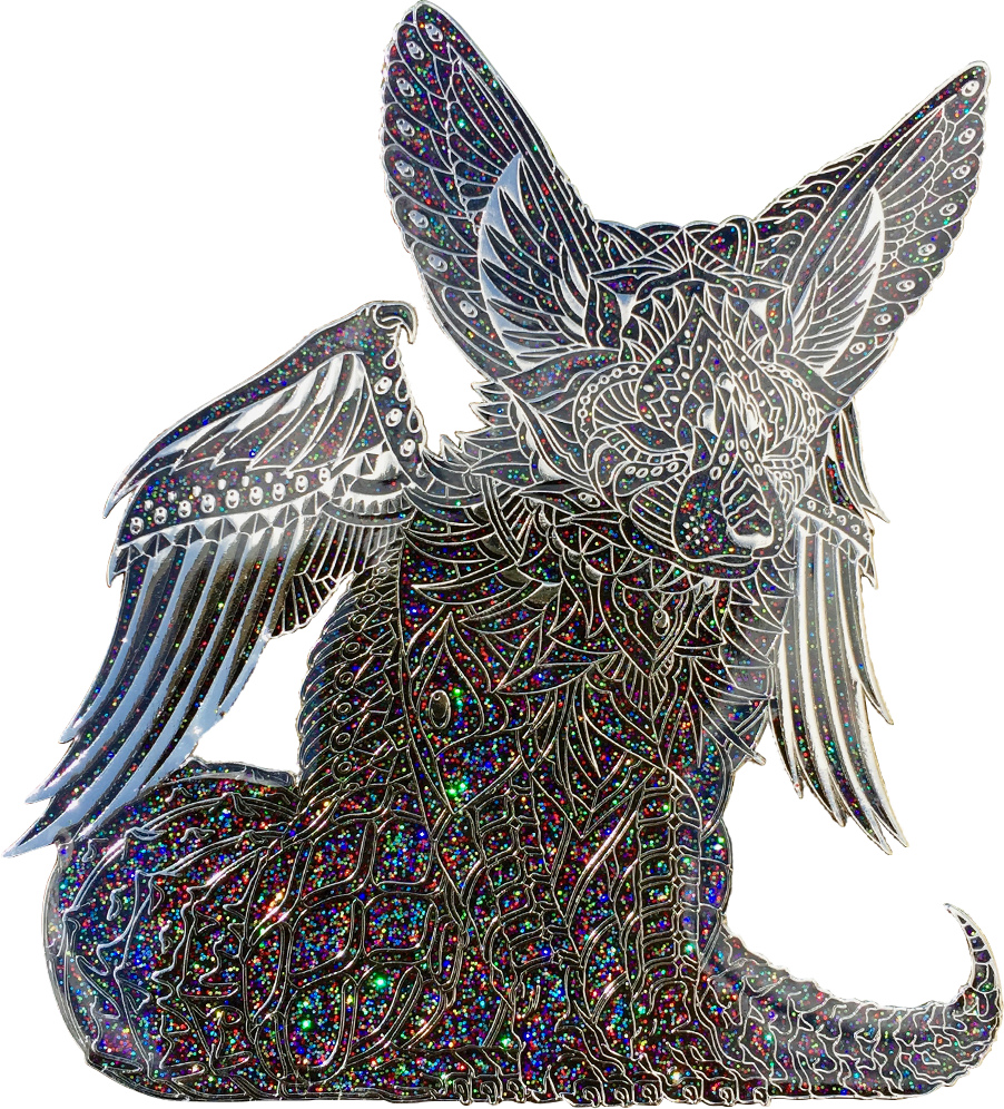 Galaxy Fox Pin (Edition of 25) – BIOWORKZ